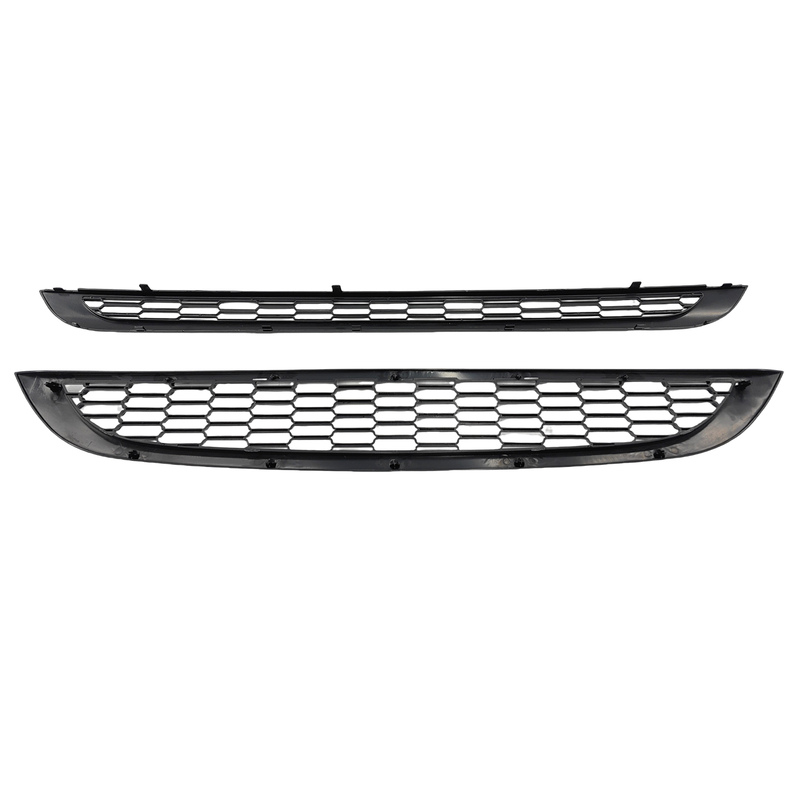 Mesh Grille Grill Painted Black J Type Bumper Fit For Mini Cooper R50 ...