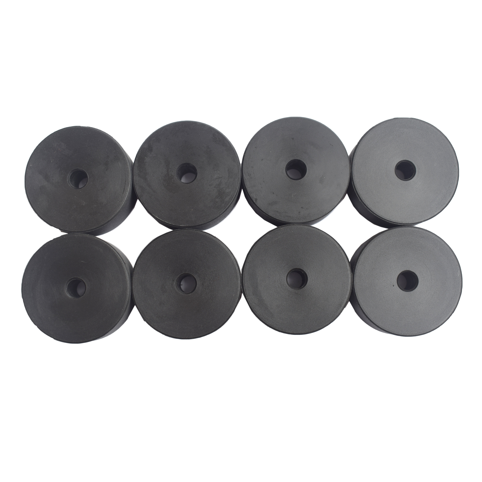 8 Pcs Universal 1'' Polyethylene Body Lift Block 70mm Dia x 25mm High x ...