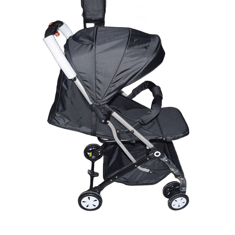 Black Baby Stroller Foldable Carriage Infant Travel Pram Kids Toddler ...